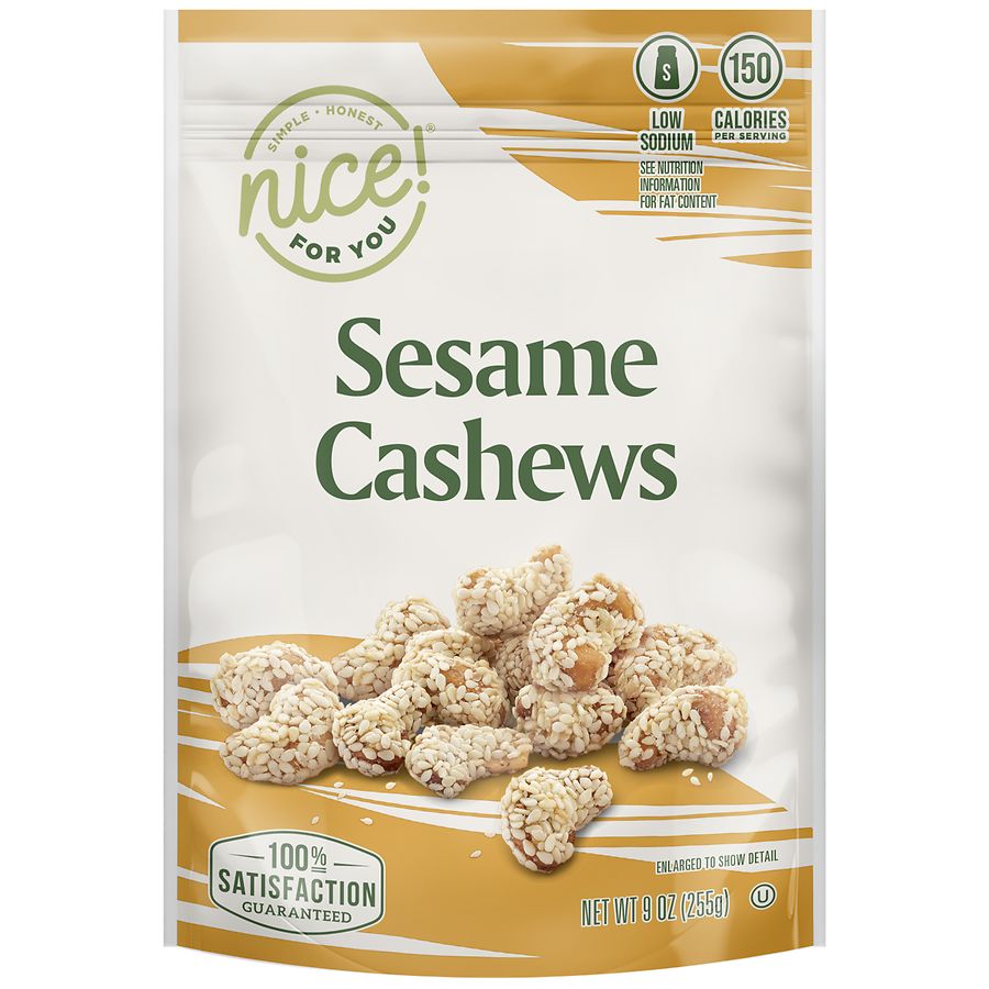 Nice! For You Sesame Cashews | Walgreens