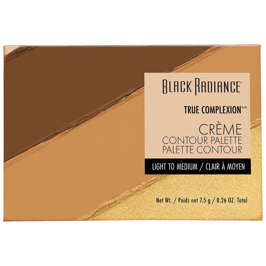 Black Radiance True Complexion Creme Contour Palette, Light to Medium ...