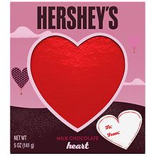 Hershey's Heart, Valentine's Day Candy, Gift Box Milk Chocolate | Walgreens