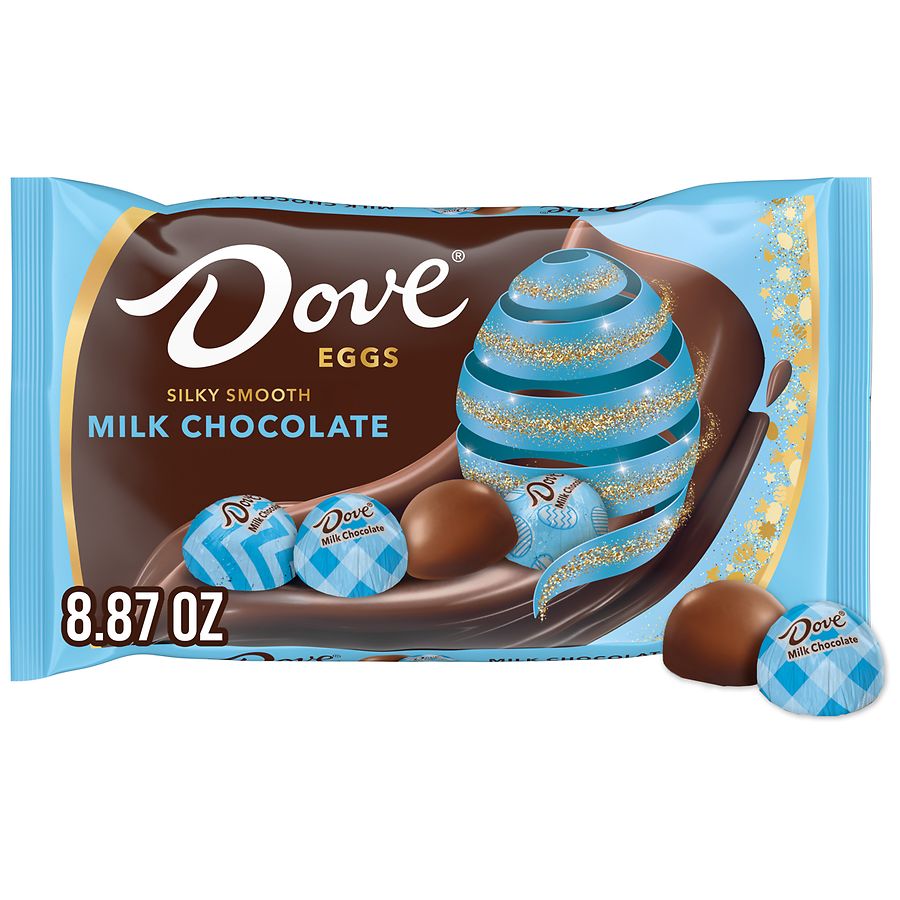 Dove Easter Eggs, Bag Milk Chocolate | Walgreens
