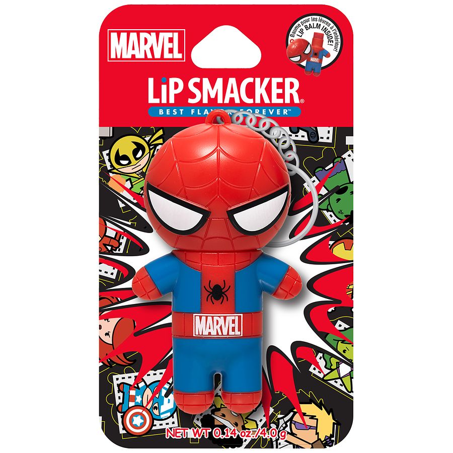 Lip Smacker Marvel Superhero Lip Balm Spider-Man Amazing Pomegranate ...