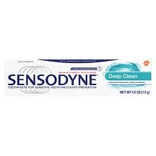 Sensodyne Deep Clean Sensitive Toothpaste | Walgreens