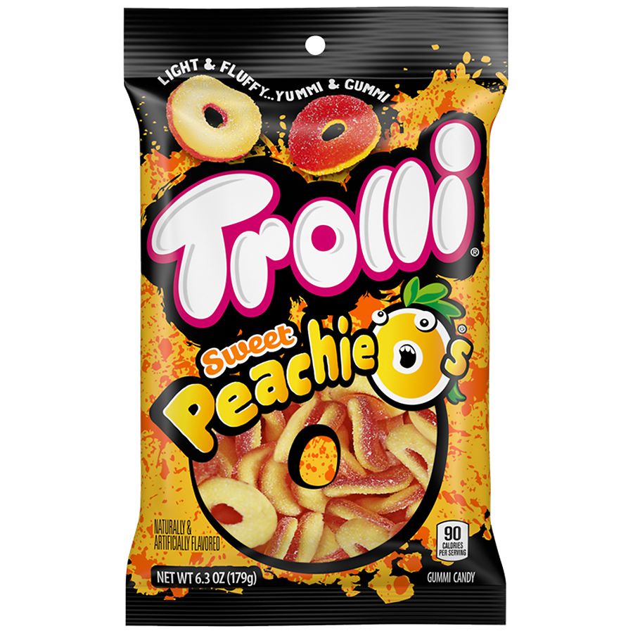Trolli Sweet Peachie-Os Peach | Walgreens