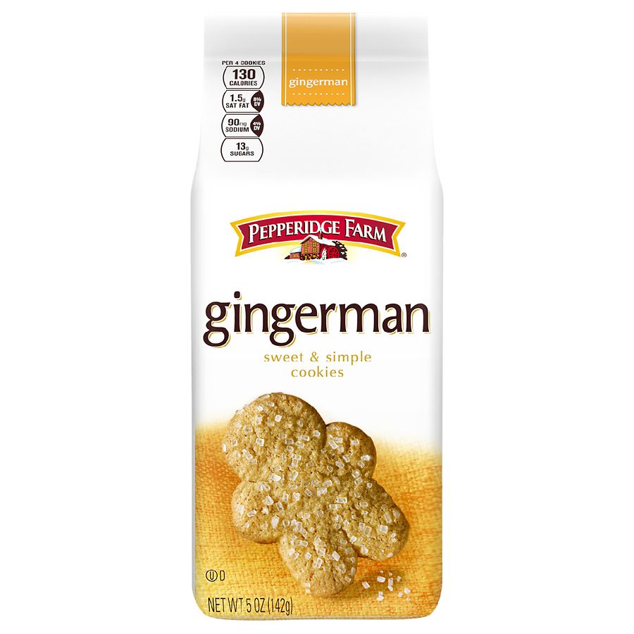 Pepperidge Farm Gingerman Gingerbread Cookies | Walgreens