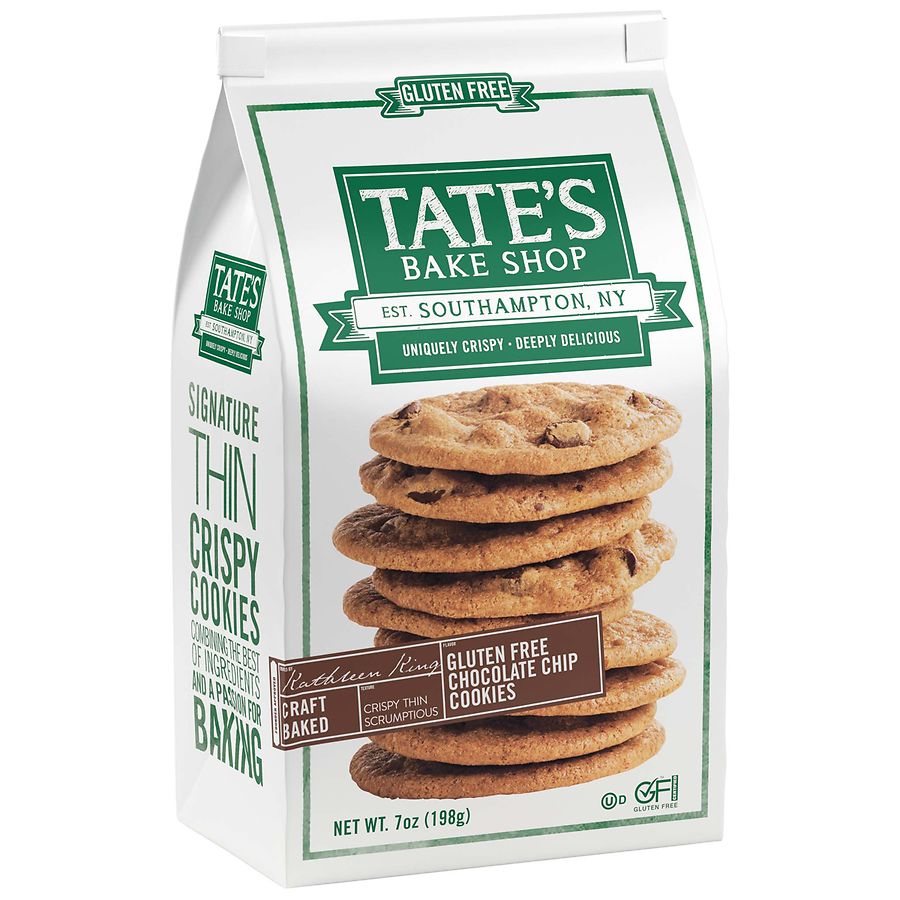 Tate's Bake Shop Cookies Gluten Free Chocolate Chip | Walgreens