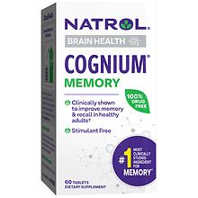 Natrol Cognium Memory 100 mg Tablets | Walgreens