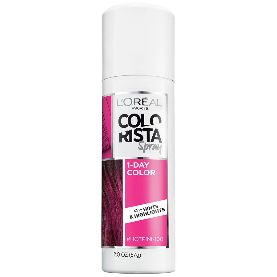 L'Oreal Paris Colorista Hair Makeup Temporary 1-Day Hair Color Spray ...