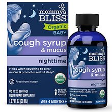 Mommy's Bliss Organic Baby Cough Syrup Night Time | Walgreens