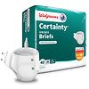 Walgreens Incontinence Briefs with Tabs, Unisex, Maximum Absorbency ...