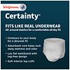 Walgreens Certainty Men's ComfortLux Underwear Small/Medium | Walgreens