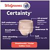 Walgreens Certainty Women's Overnight ComfortLux Underwear X-Large ...
