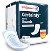 Walgreens Certainty Incontinence Guards for Men, Maximum Absorbency ...