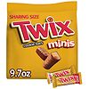 Twix Minis Caramel Chocolate Cookie Candy Bar Sharing Size | Walgreens