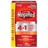 MegaRed Advanced 4 in 1 2x Concentrated Omega 500 mg Softgels | Walgreens