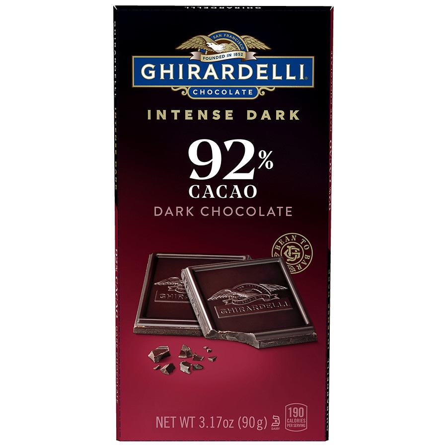 Ghirardelli Intense Dark Bar 92% Cacao | Walgreens