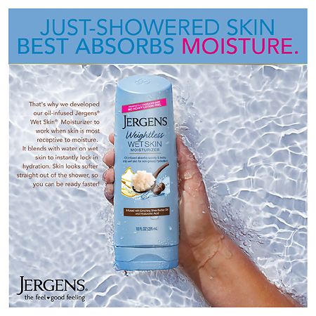 Jergens Wet Skin In Shower Lotion Shea Walgreens