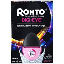 Rohto Eye Drops Digi-Eye Redness Reliever/Lubricant | Walgreens