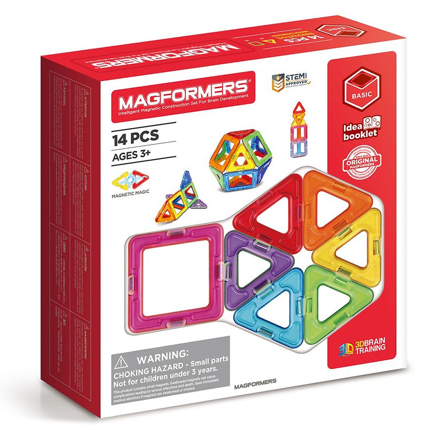 MAGFORMERS Primary Color 14 Piece Set | Walgreens