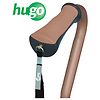 Hugo Adjustable Quad Cane for Right or Left Hand Use, Small Base Cocoa ...