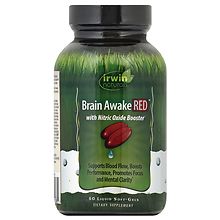 Irwin Naturals Brain Awake RED | Walgreens
