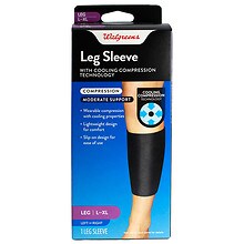 Walg Compression Cooling Leg Sleeve Large/Xl | Walgreens