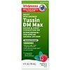 Walgreens Tussin DM Max Cough + Congestion Relief, Liquid Cough ...