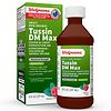Walgreens Cough + Congestion Relief, Maximum Strength Liquid Cough ...