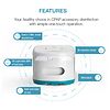 Lumin CPAP Mask and Accessory Cleaner, Ozone Free UV Sanitizer and ...