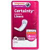 Walgreens Certainty Women's Liners Regular Length | Walgreens