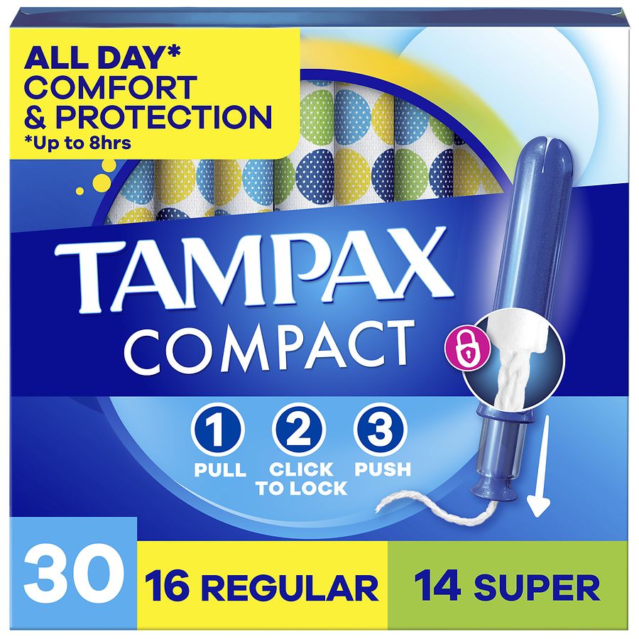 Tampax Tampons Multipack, with LeakGuard Braid & Extendable Applicator ...