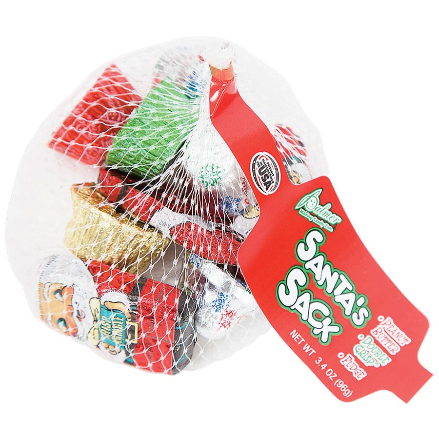 R.M. Palmer Mesh Santa's Sack Assorted Chocolates | Walgreens