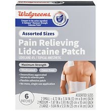 Walgreens Lidocaine Patches Maximum Strength Pain Relief | Walgreens