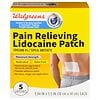 Walgreens Lidocaine Patches 5.0ea | Walgreens