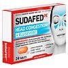 Sudafed PE Head Congestion + Flu Severe Tablets For Adults | Walgreens