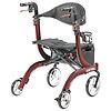 HurryCane HurryRoll Rollator Rolling Walker Red | Walgreens