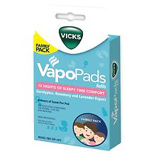 Vicks Vapor Pads Family Pack Lavender, Rosemary | Walgreens