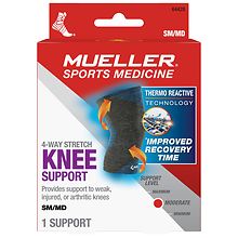 Mueller 4-Way Stretch Knee Support Small/Medium | Walgreens