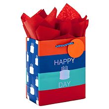 Hallmark Small Gift Bag with Tissue Paper (Happy Cake Day) | Walgreens
