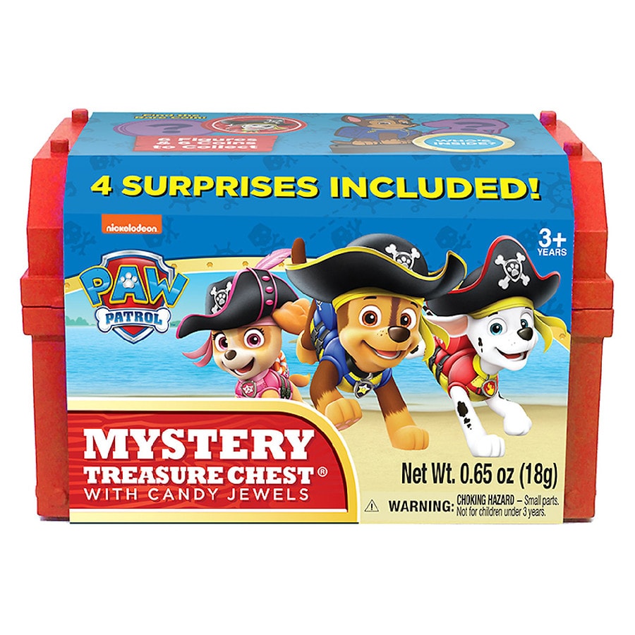 Treat Street Easter Paw Patrol Mystery Treasure Chest with Candy Jewels | Walgreens