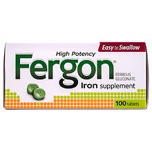 Fergon High Potency Iron Supplement | Walgreens