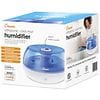 Crane USA Personal Cool Mist Tabletop Humidifier 0.2 Gallons Blue ...