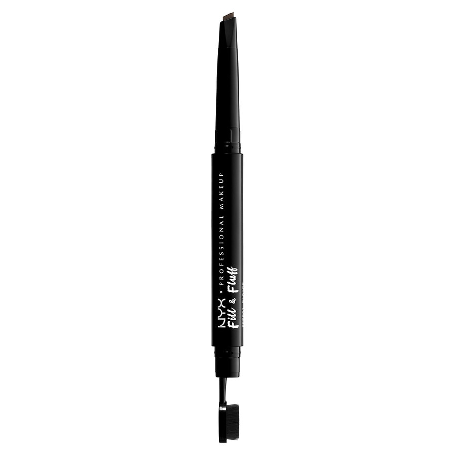 NYX Professional Makeup Fill & Fluff Eyebrow Pomade Pencil, Brunette ...