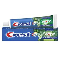 2PK Crest + Scope Outlast Complete Whitening Toothpaste 5.4oz