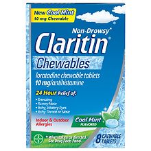 Claritin Cool Mint Chewables | Walgreens