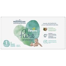 Pampers Pure Diapers Super Pack Size 1 | Walgreens