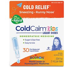 Boiron ColdCalm Homeopathic Kids Liquid Dose Medicine | Walgreens