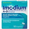 Imodium A-D Diarrhea Relief Caplets, Loperamide Hydrochloride | Walgreens