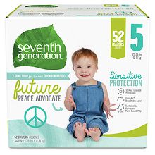 Seventh Generation Baby Diapers Sensitive Protection Size 5 | Walgreens