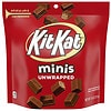 KIT KAT Minis Unwrapped, Wafer Candy Bar, Resealable Pouch Milk ...