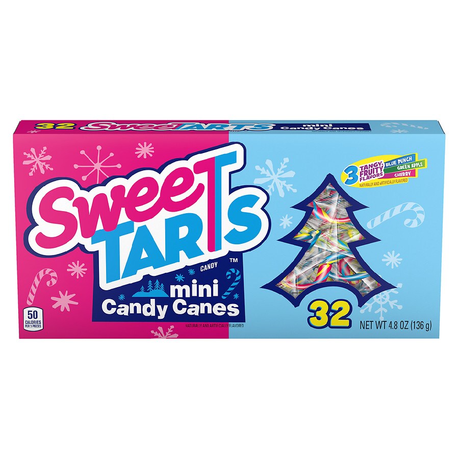 Sweetarts Mini Candy Canes Assorted | Walgreens